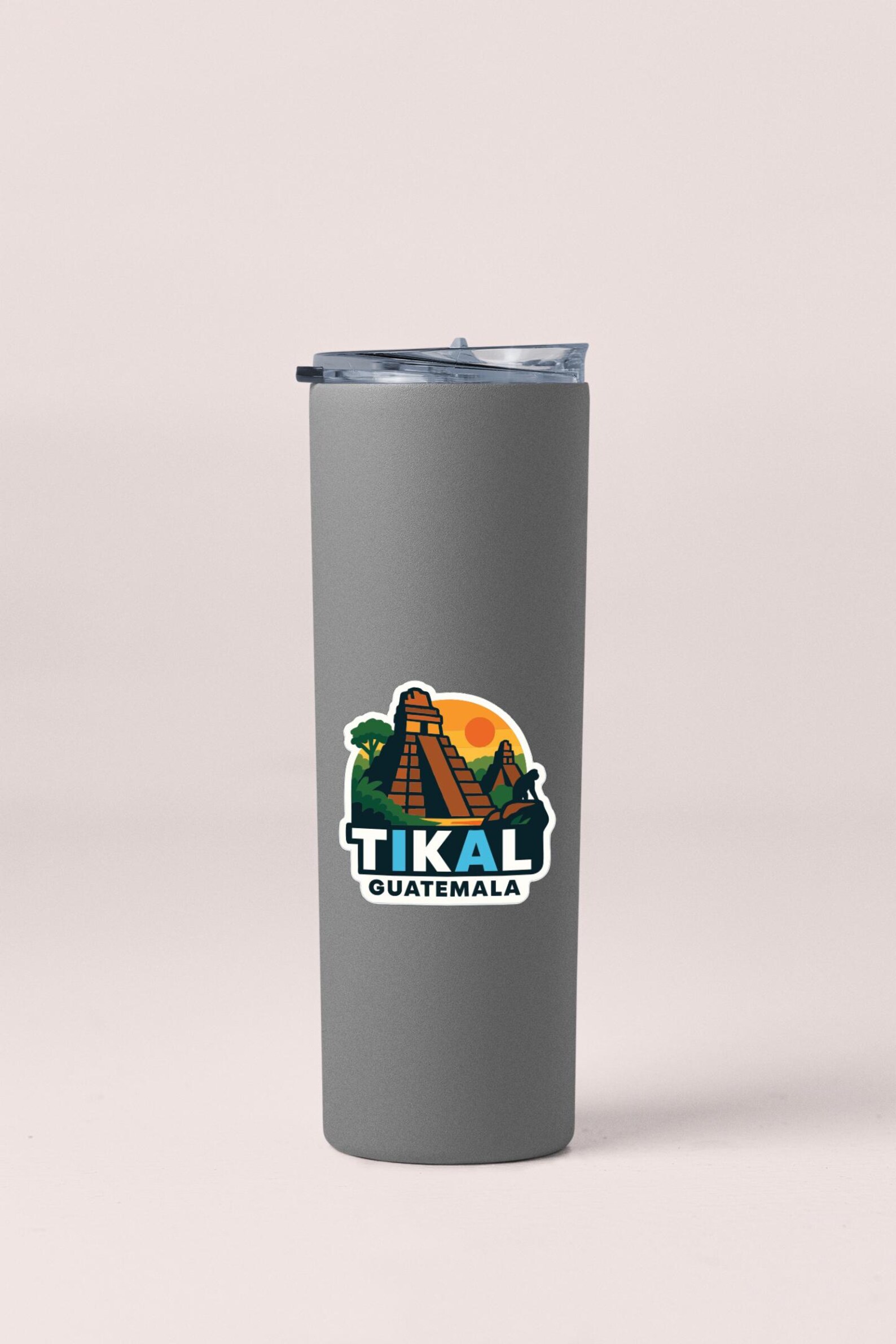 Tikal Guatemala Sticker Decal Vinyl Die-cut City Skyline Landmark ...