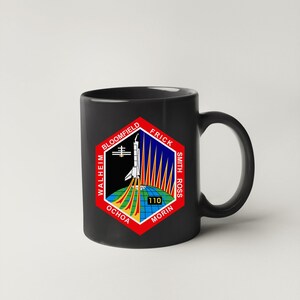 NASA STS-110 Mission Patch Sticker Decal Atlantis NASA Space Shuttle Mission - Etsy