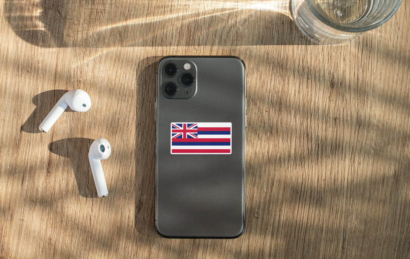 State of Hawaii Flag Sticker Decal / USA Hawaii State / - Etsy