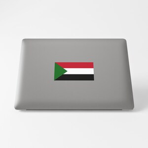 Sudan Flag Sticker Decal / Republic of the Sudan / North Sudan ...