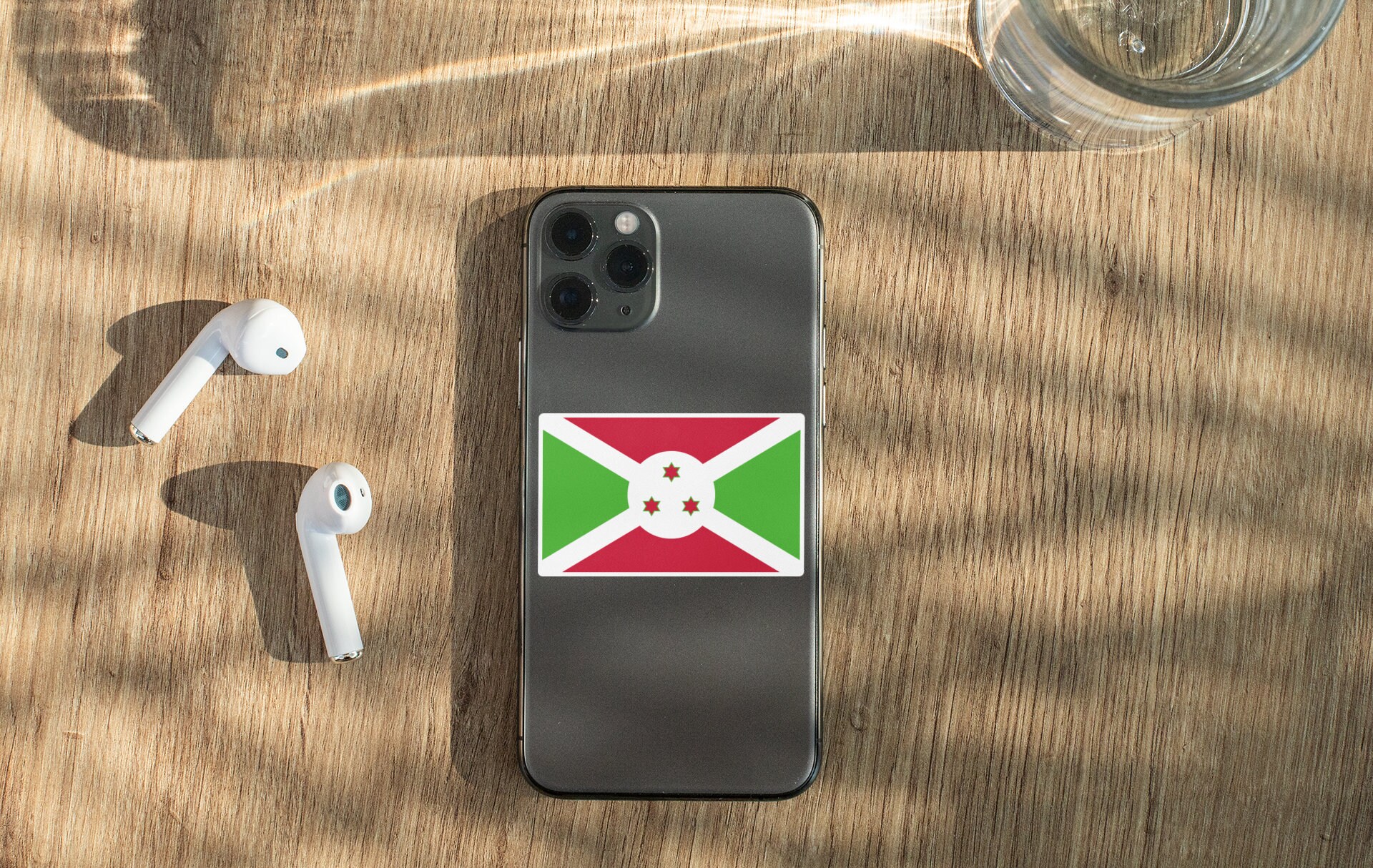 Burundi Flag Sticker Decal - Etsy