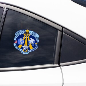 NASA STS-128 Mission Patch Sticker Decal Discovery NASA Space Shuttle Mission - Etsy