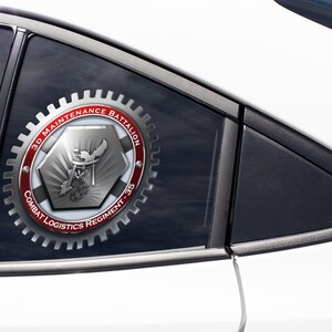 US Marine Corps Badge Sticker Decal 3rd Maintenance Battalion Car ...