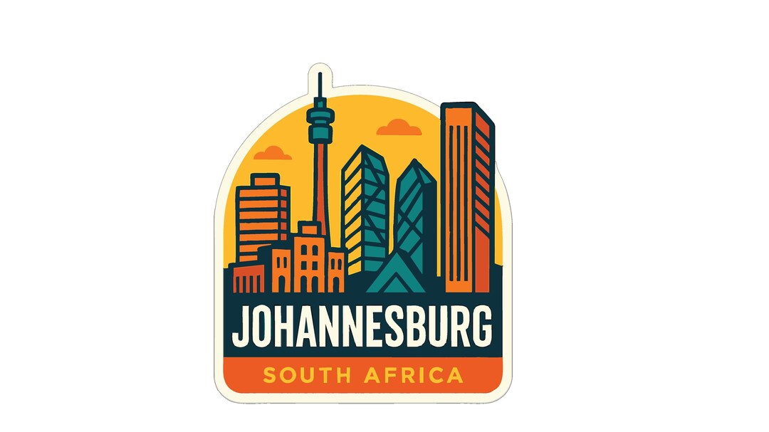 Johannesburg South Africa Iron on Heat Transfer Vinyl HTV - Etsy
