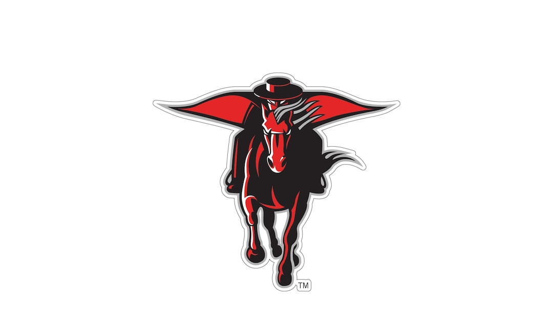 Texas Tech Red Raiders TTU Car Decal Vinyl Decal University Monogram ...
