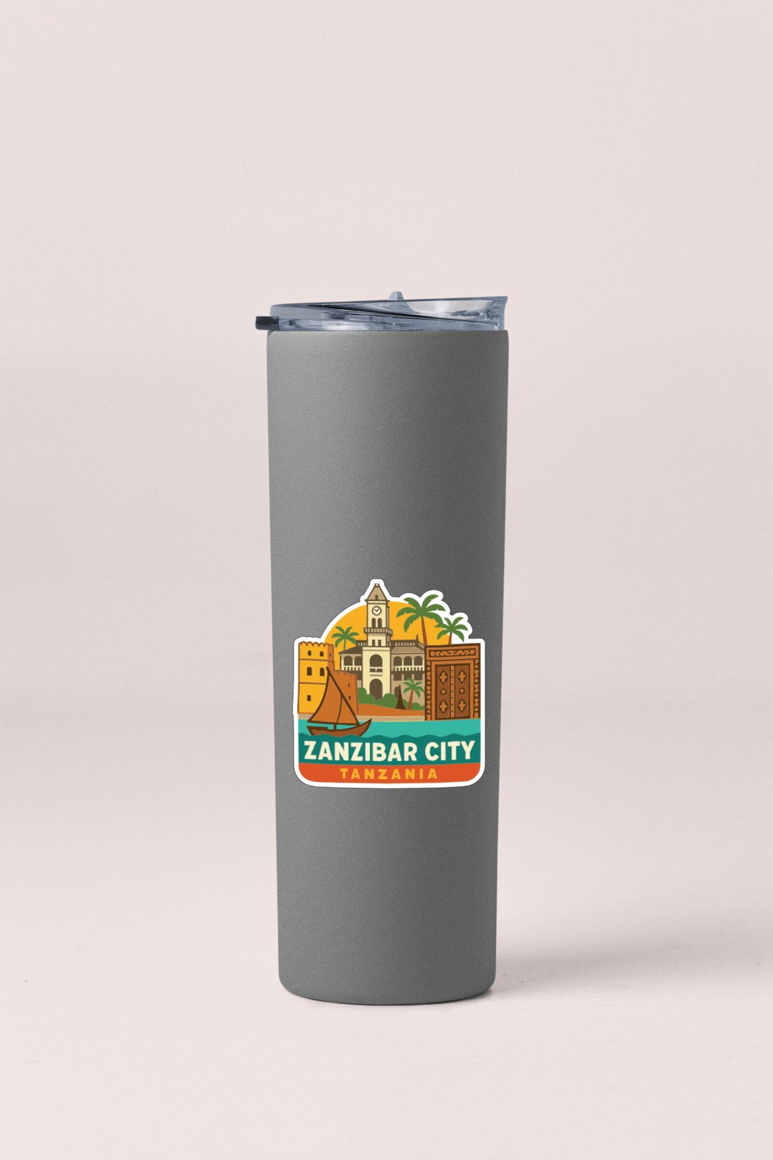 Zanzibar City Tanzania Sticker Decal Vinyl Die-cut City Skyline ...