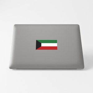 Kuwait Flag Sticker Decal / State of Kuwait / Kuwait City / Kuwaiti - Etsy