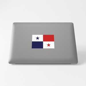 Panama Flag Sticker Decal / Republic of Panama / Pro Mundi Beneficio ...