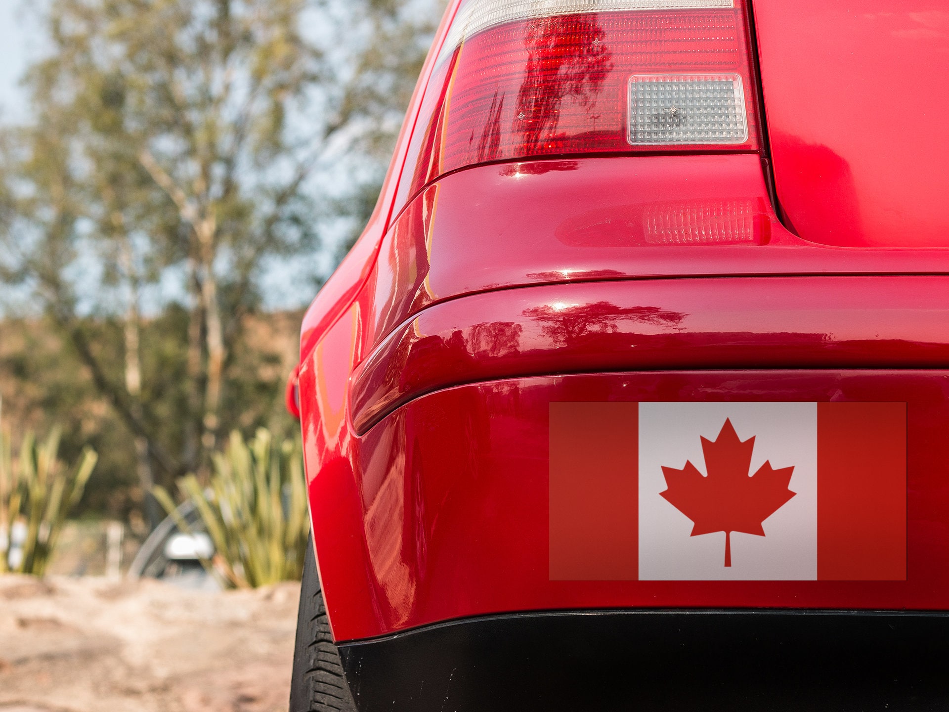 Canada Flag Sticker Decal / A Mari Usque Ad Mare / Ottawa / | Etsy