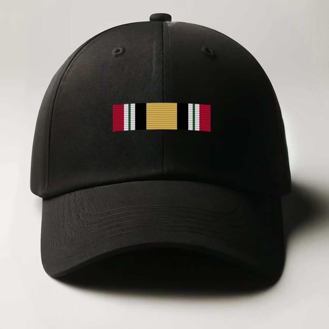 Iraq Campaign Medal Ribbon Baseball Cap Hat Hook & Loop Closure - Etsy