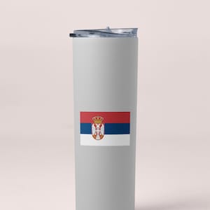 Serbia Flag Sticker Decal / Republic of Serbia / Република Србија ...