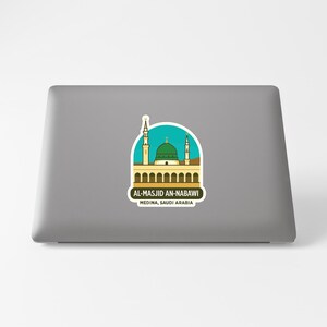 Medina Al-masjid An-nabawi Saudi Arabia Sticker Decal Vinyl Die-cut ...