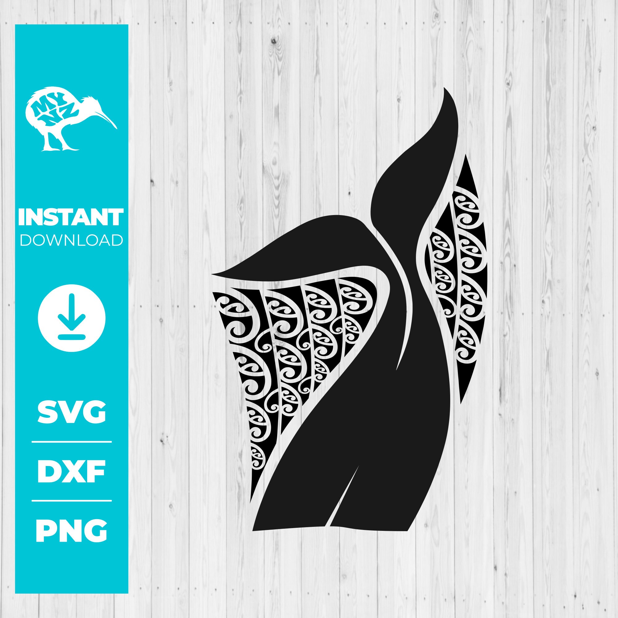 Whale Tail Svg, Maori Whale Tail, Maori Svg, Maori Pattern Svg, Maori ...
