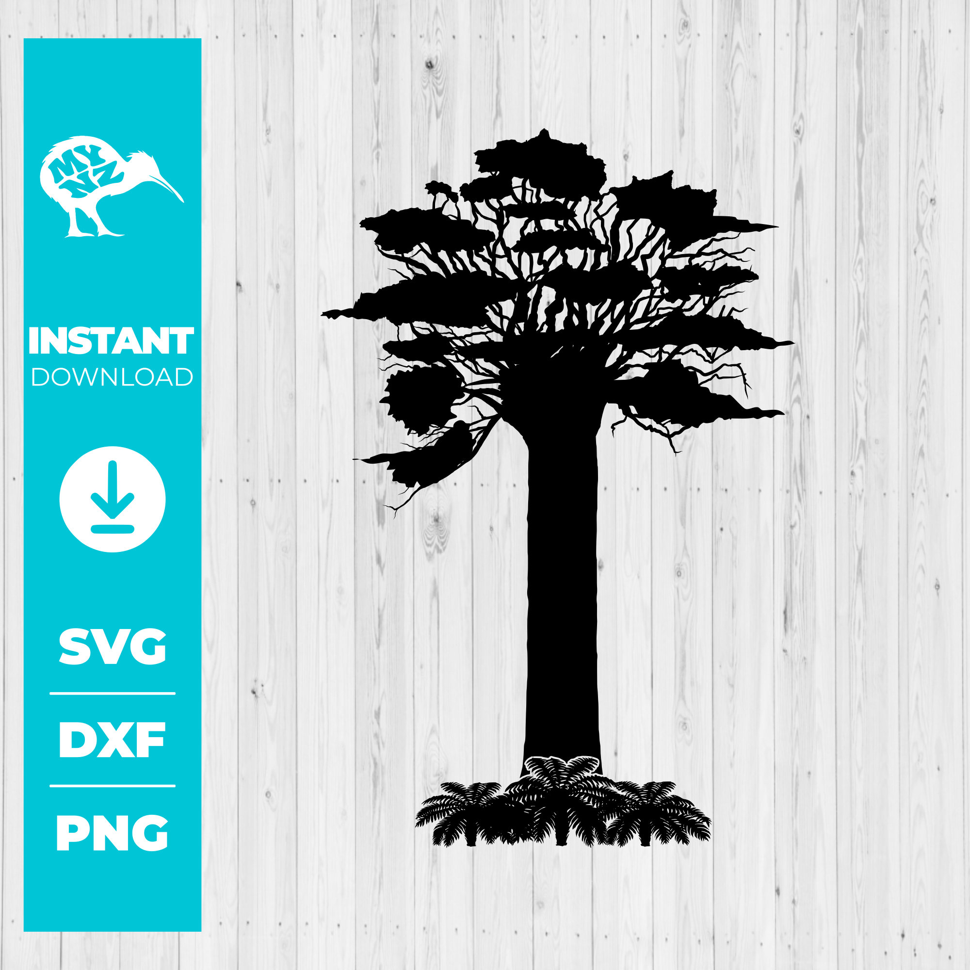 Tane Mahuta Svg, New Zealand Svg, Kauri Tree Svg, Cricut Tree Svg, New ...