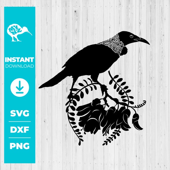 Tui Bird Svg New Zealand Svg Maori Svg Kiwiana Bird Svg - Etsy Australia