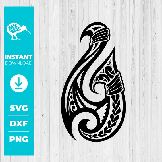 Maori Svg Polynesian Svg Maui Hook Svg Maori Designs Maori - Etsy