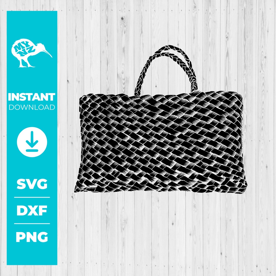 Flax Handbag Svg, Maori Kete, Flax Basket Svg, Maori Svg, Maori Design ...