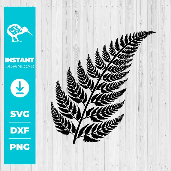 Fern Svg Silver Fern Svg New Zealand Fern Svg Fern New - Etsy Australia