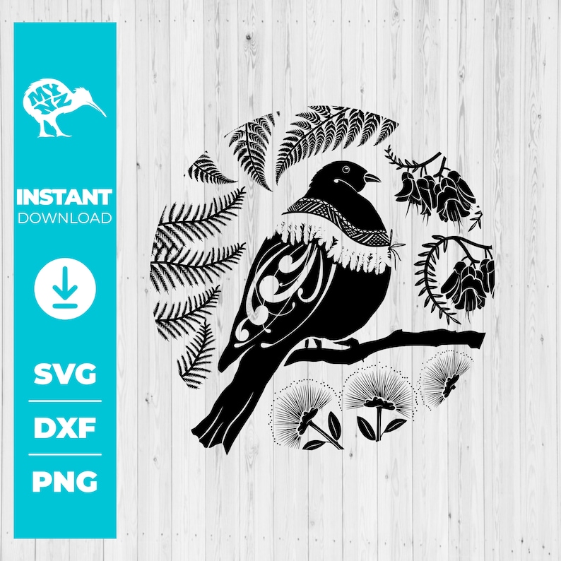Kereru Svg, Pigeon Cross Stich, New Zealand Print, New Zealand Art, New ...