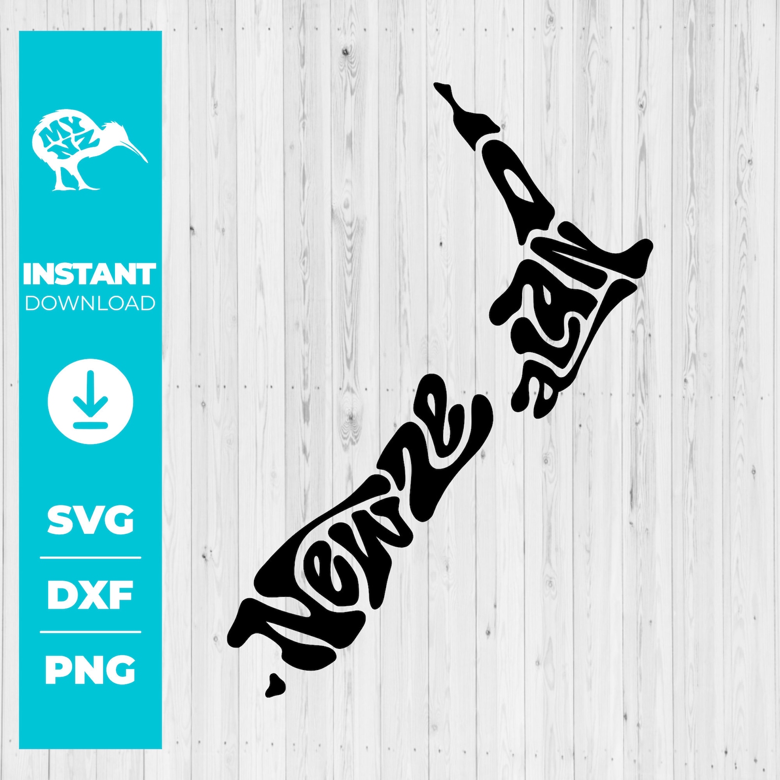 Funky New Zealand Svg, Kiwiana Svg, New Zealand Map, Aotearoa Map, Nz ...