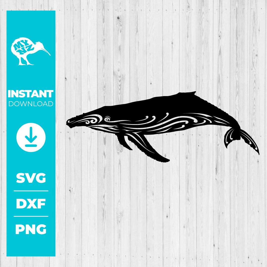 Whale Svg, Tribal Whale Svg, Whale Art, Humpback Whale Svg, Polynesian ...