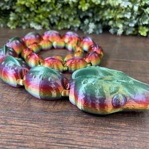 3D Printed Articulated Snake BOA Design by Cinderwing3d authorized ...