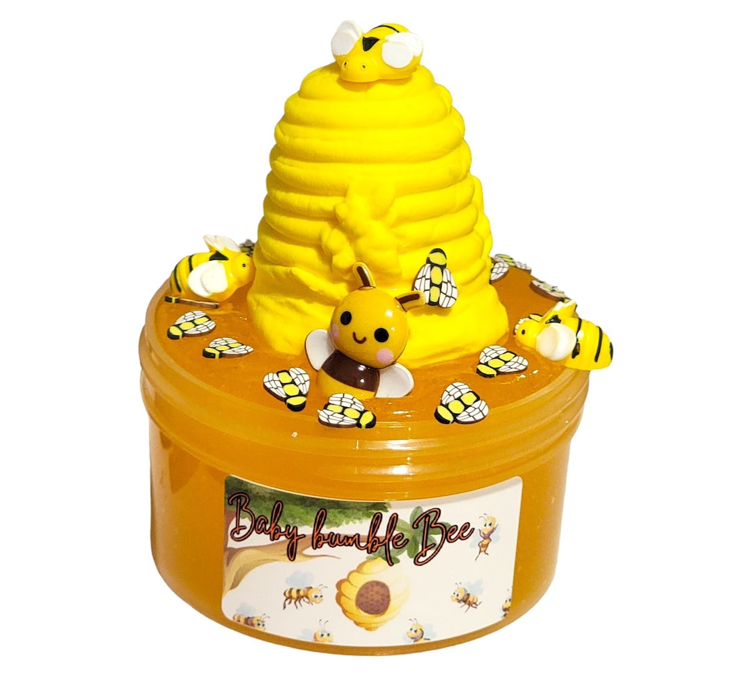 Baby Bumble Bee, Nursery Rhyme Slime, Jelly Slime, Clear Slime, Clay ...