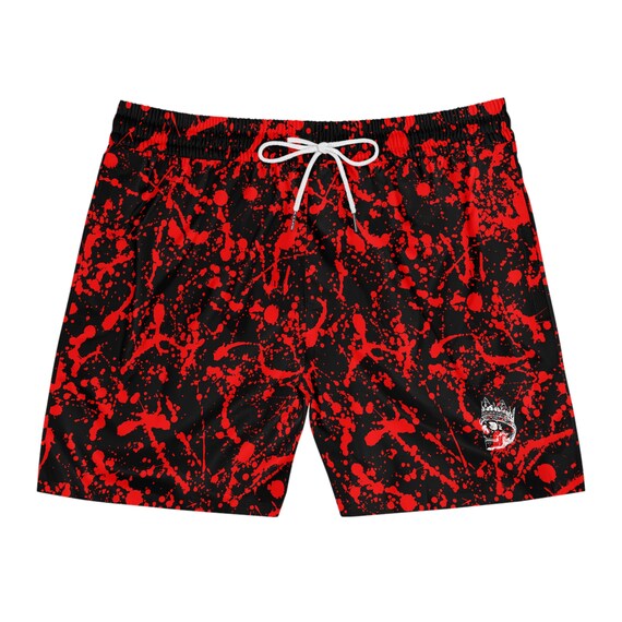 Men Red Paint