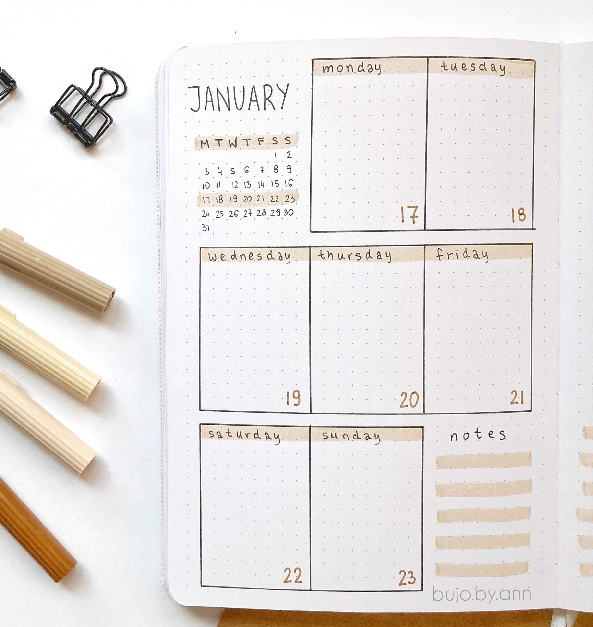 Custom Bullet Journal *minimal Doodle*, Hand-made Personalized Planner ...