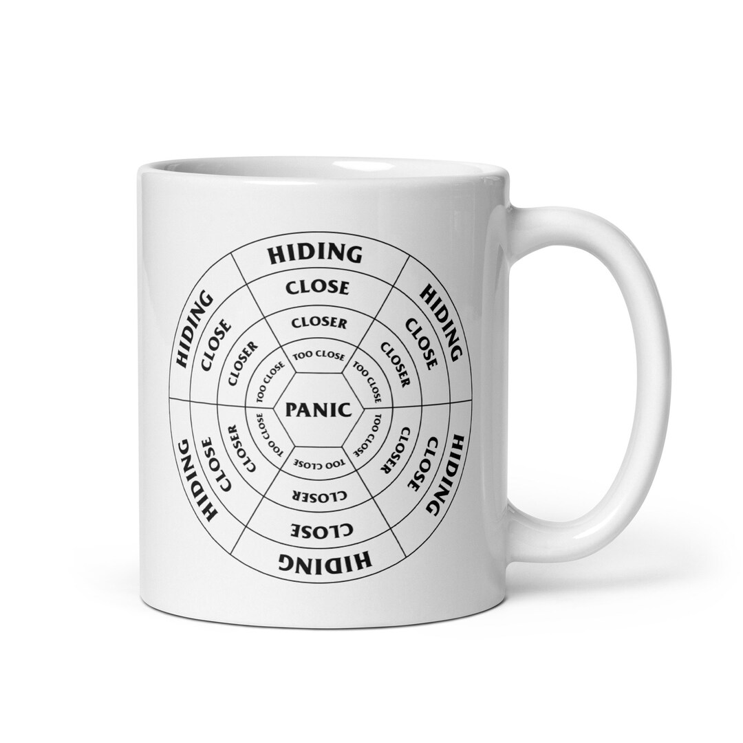 Castle Panic Mug Board Game Inspired Attack Range Funny White Glossy Coffee Mug Cup Board Gamer ...