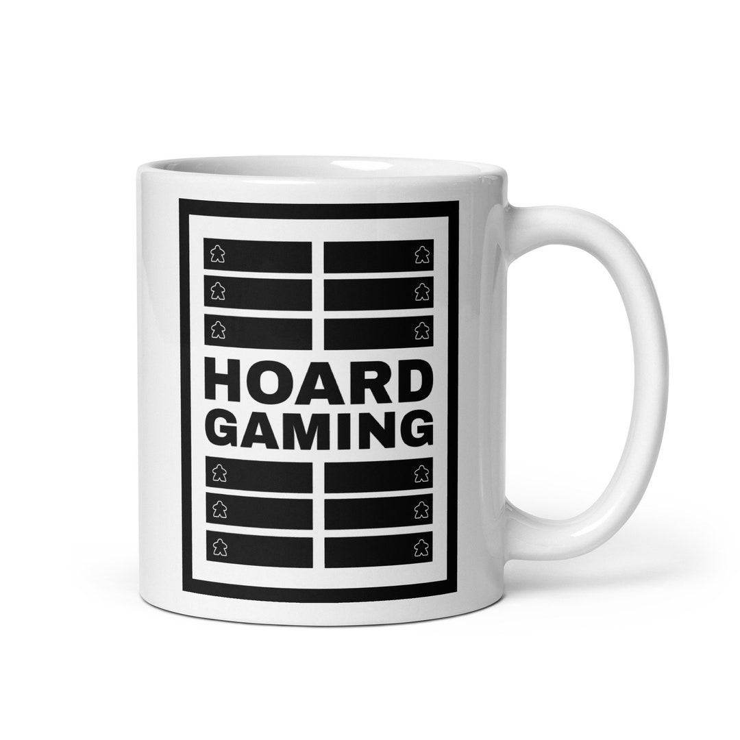 Funny Board Game Mug Hoard Gaming Collection Kallax Hoarding White ...