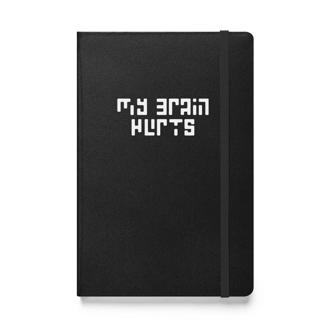 Board Game Stats Journal Turing Machine Notes My Brain Hurts Hardcover ...