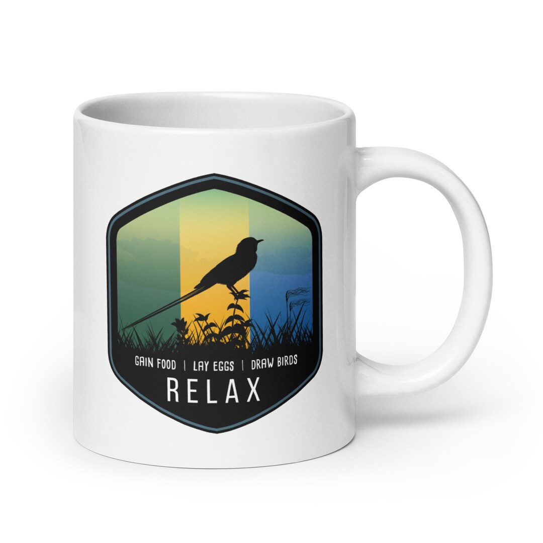 Wingspan Mug Gain Food Lay Eggs Draw Food Relax Wingspan Board Game ...