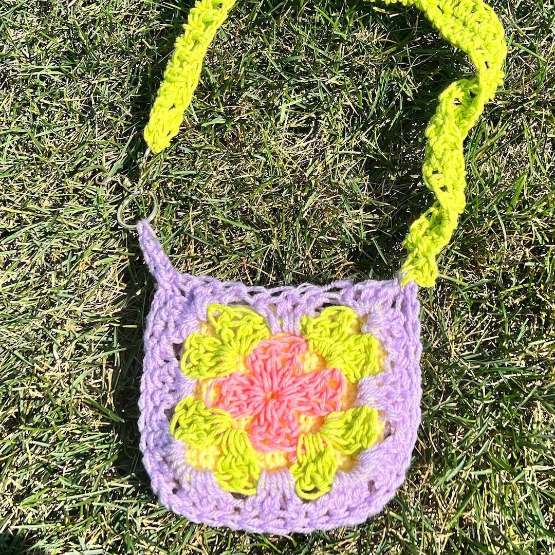 The Silly Bag! Hand Made Crochet Bag for the Youthful Spirits :) - Etsy