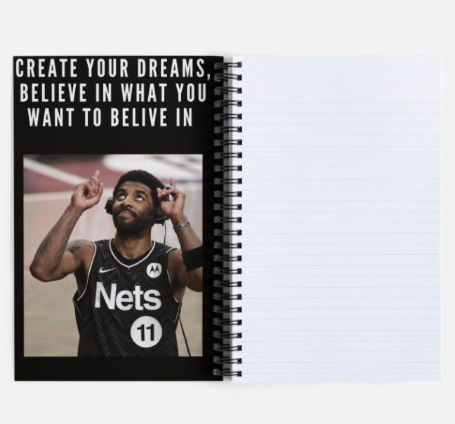 Kyrie Irving Notebook - Etsy