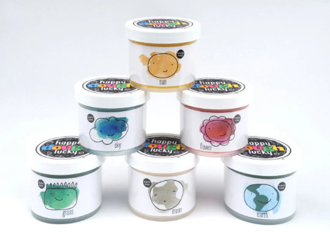 Playdough Minis, Sun Dough, Moon Dough, Earth Dough, Flower Dough, Sky ...