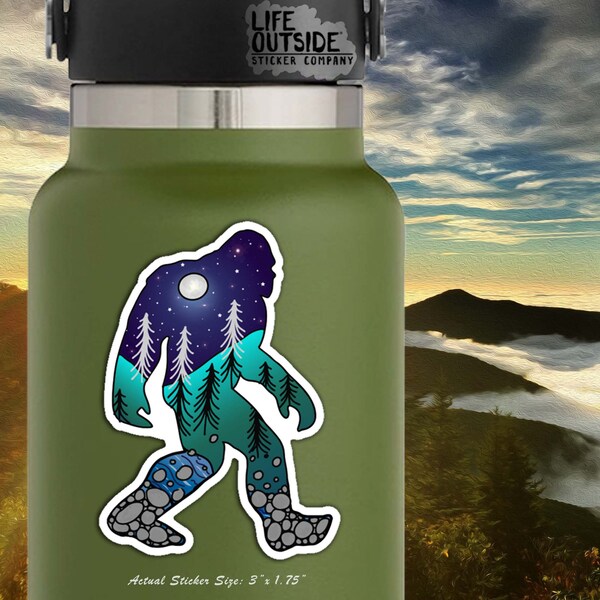 Sasquatch Sticker - Etsy