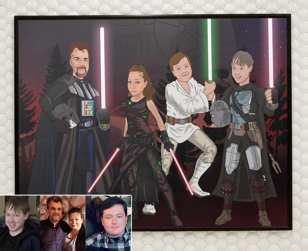 Star Portrait Poster, Creative Personalized Gifts, House Warming Gift ...