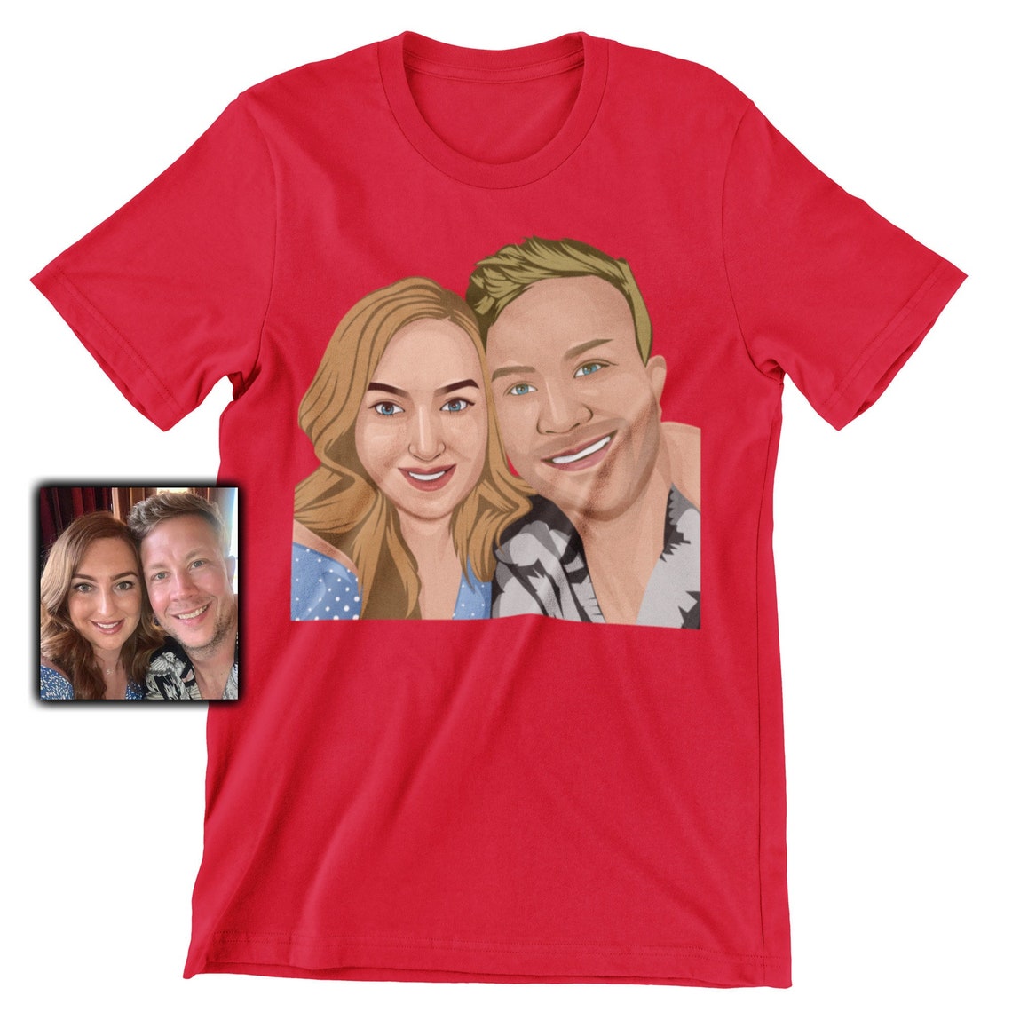 Caricature Shirt Photo Shirt Cartoon Shirt Custom - Etsy