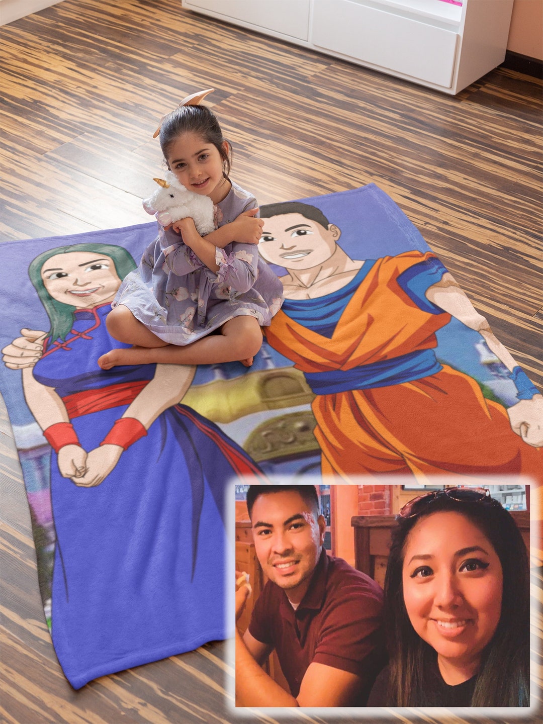 Dragon Style Blankets, Painting From Photo, Personalized Photo Album ...