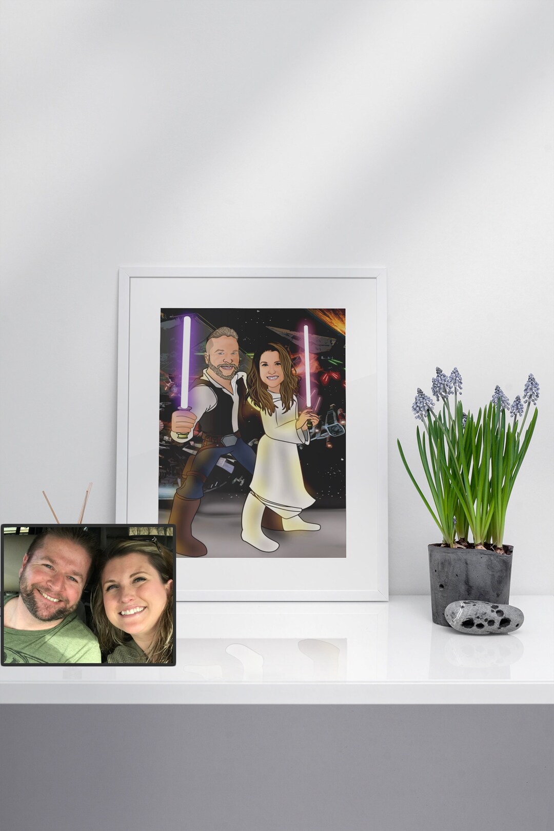 Star Frame Poster Creative Personalized Gifts House Warming - Etsy