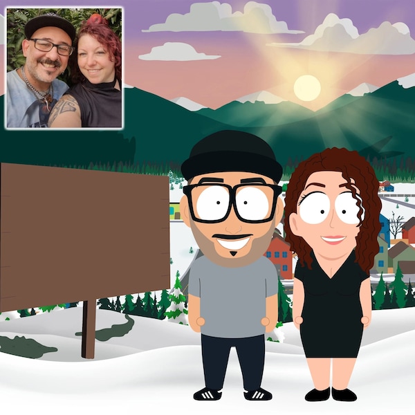 Custom South Park - Etsy