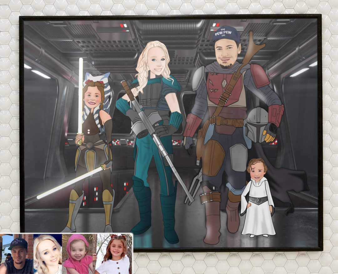 Star Portrait Poster Personalized Gifts for Mom Custom - Etsy