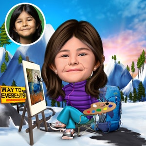 Custom Painter Caricature Cartoon Portrait Illustration, Creative ...