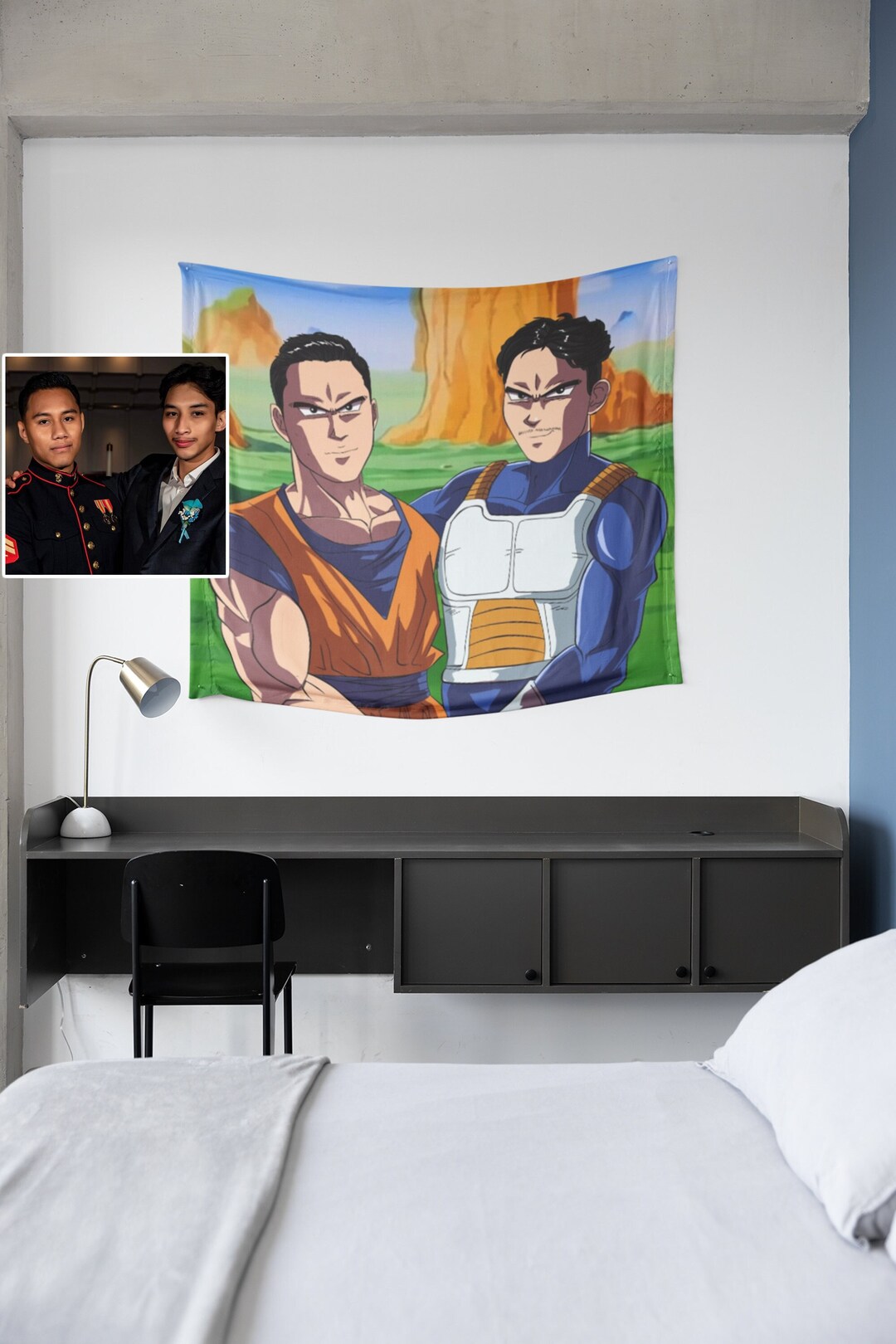 Dragon Tapestry Portrait, Creative Personalized Gifts, Personalized ...