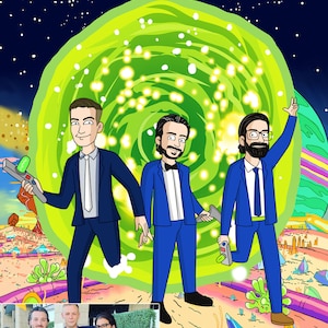 Rick Style Portrait, Teacher Gifts, Graduation Gifts, Best Gifts for ...