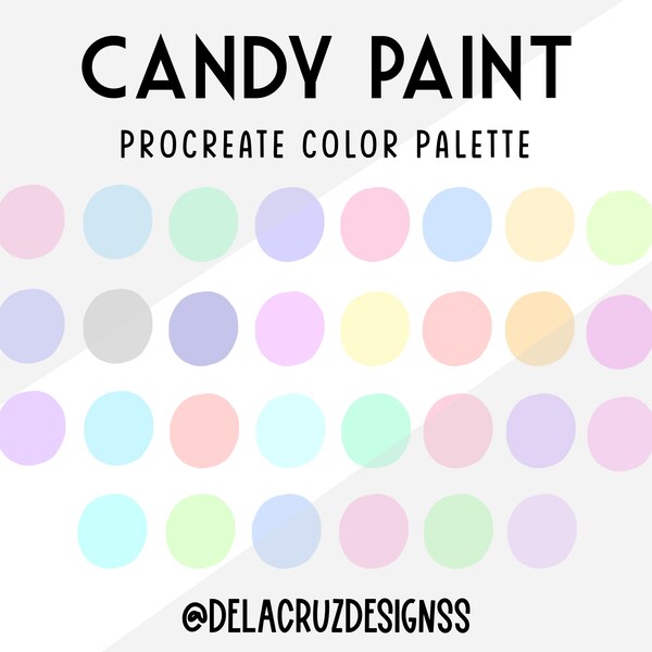 Candy Color Palette - Etsy