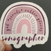 Sonographer Ultrasound Tech Sticker - Etsy