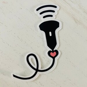 Sonography Ultrasound Probe Sticker - Etsy