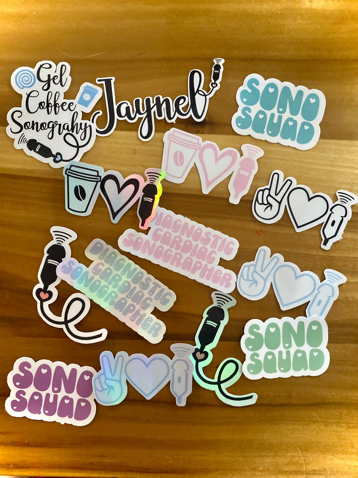 Sonography Sticker Pack - Etsy